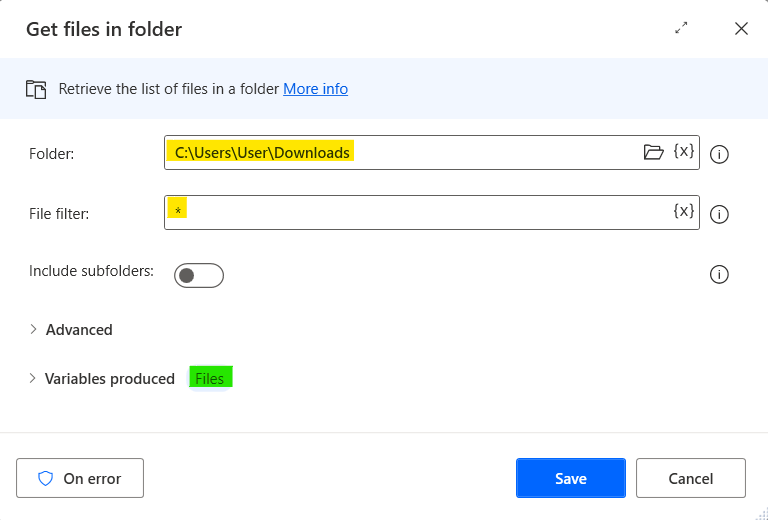 Rename recent file in Downloads folder and move to specific folder with ...
