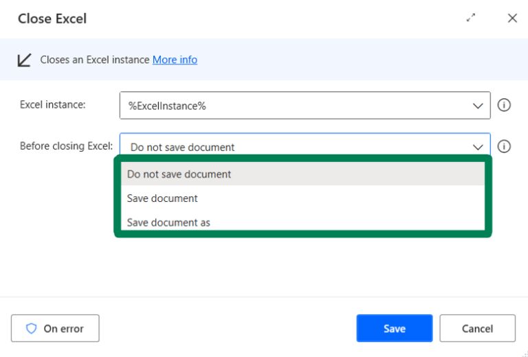 Read Excel with Power Automate Desktop – PenBot_RPA