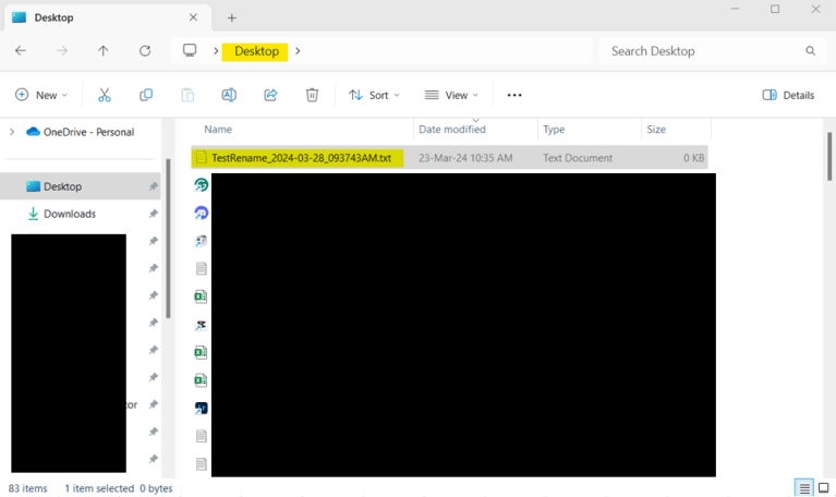 Rename recent file in Downloads folder and move to specific folder with Power Automate Desktop ...