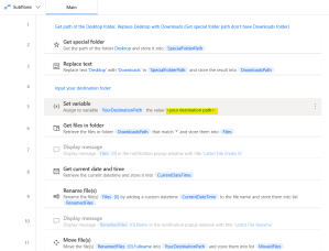 Rename recent file in Downloads folder and move to specific folder with ...