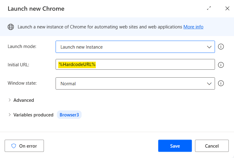 How to handle URL with % symbol – PenBot_RPA