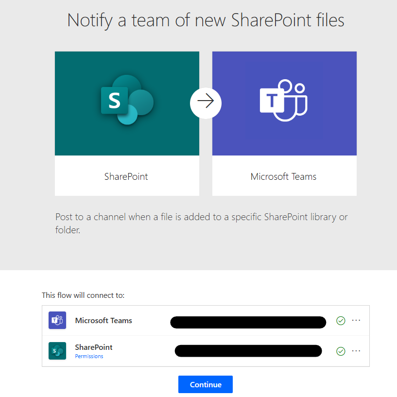 Notify a team of new SharePoint file/SharePoint list item – PenBot_RPA