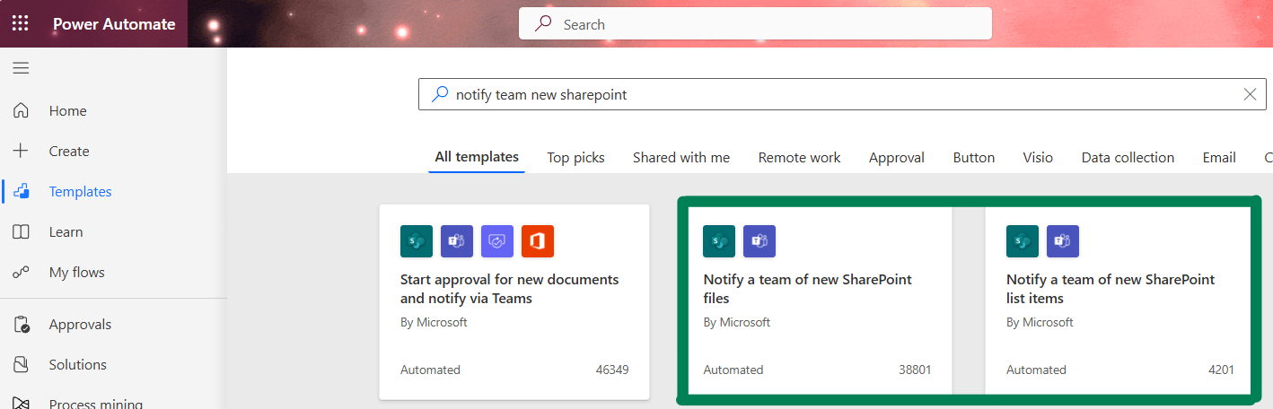 Notify a team of new SharePoint file/SharePoint list item – PenBot_RPA
