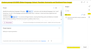 Build your own prompt in AI prompts and create simple flow – PenBot_RPA