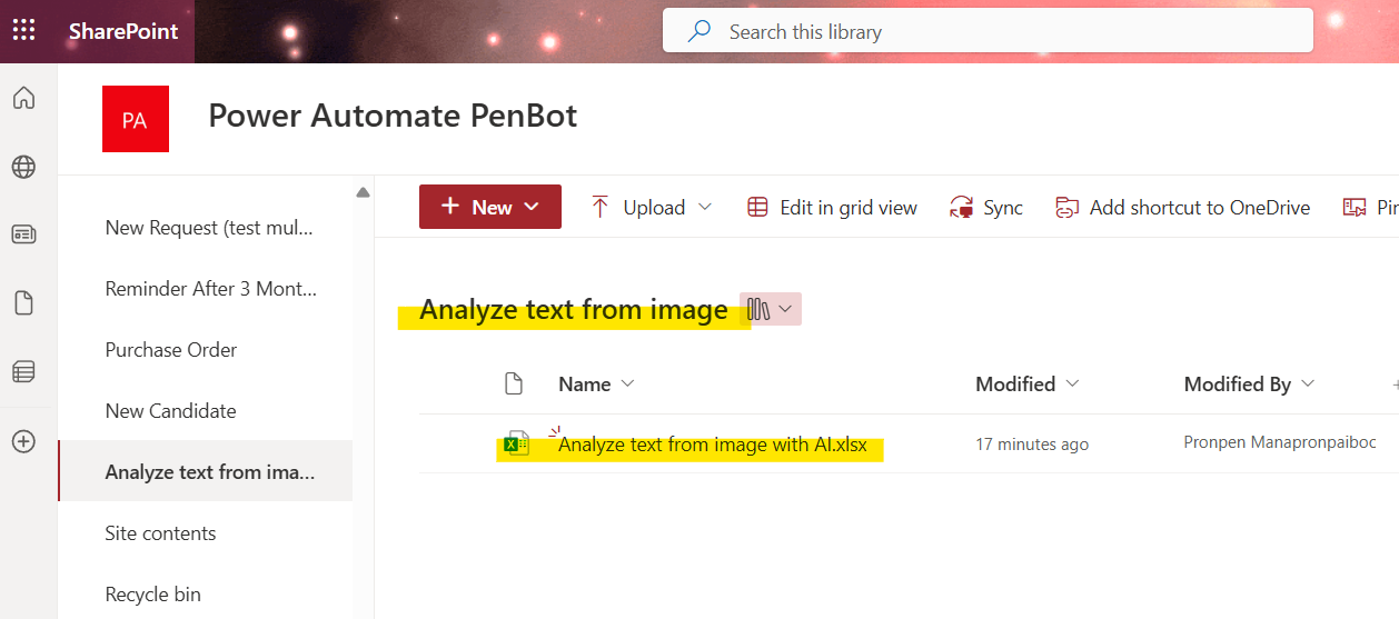 Build your own prompt in AI prompts and create simple flow – PenBot_RPA