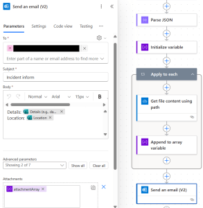 Send uploaded files from MS Form as email attachments – PenBot_RPA